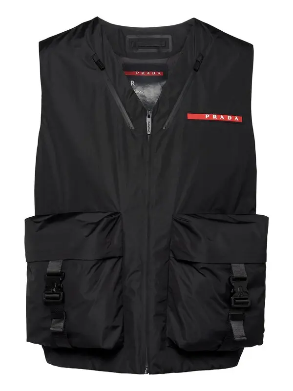 Prada Light Technical Fabric Vest - Black