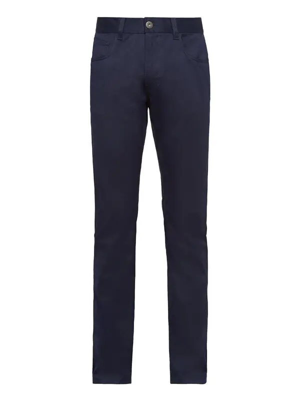 Prada Stretch Drill Jeans - Navy