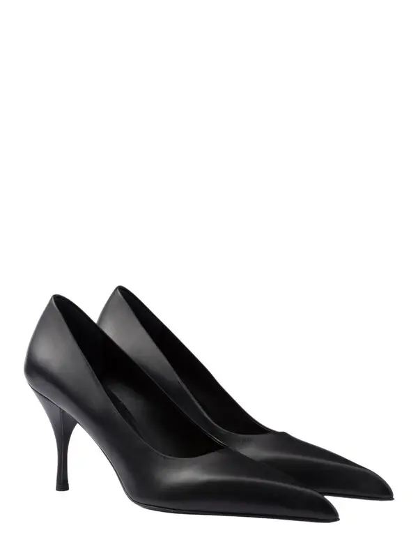 Prada Leather Pumps - Black