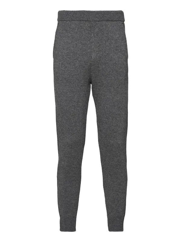 Prada Cashmere Pants - Slate Gray