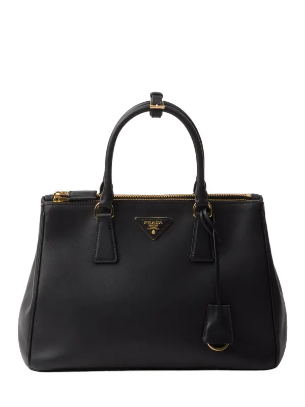 Prada Galleria Large Leather Bag - Black
