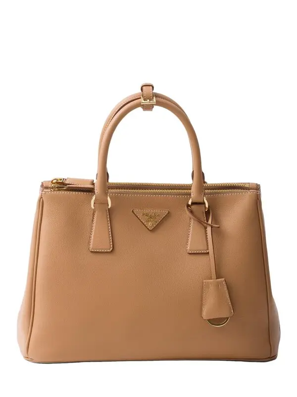 Prada Galleria Large Leather Bag - Neutral