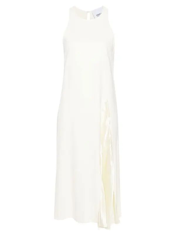 Erika Cavallini Stretch-design Dress - White