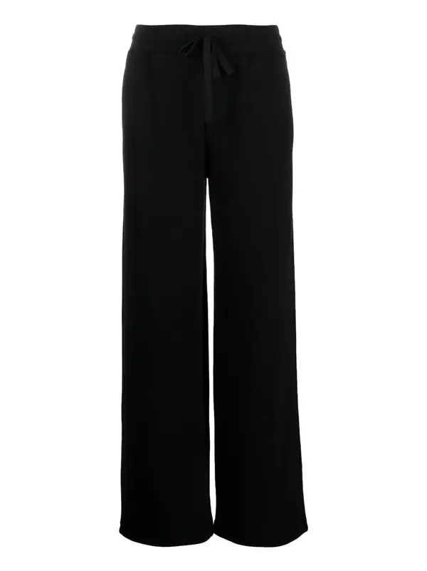 Gucci Interlocking-g Cotton Track Trousers - Black