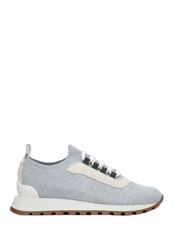 Brunello Cucinelli Sock-style Sneakers - Grey