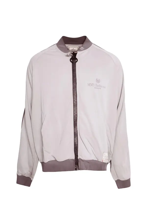 Mihara Yasuhiro Embroidered Track Jacket - Grey