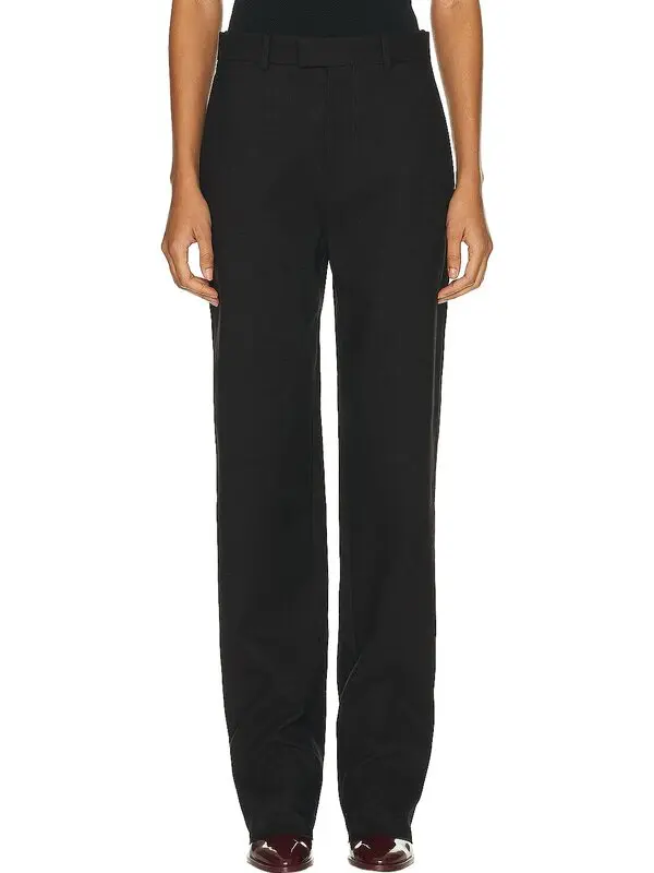 Bottega Veneta Tapered Pant - Fondant & Black