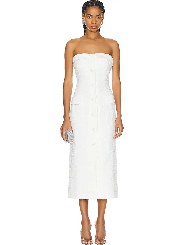 Marianna Senchina Diana Dress - White