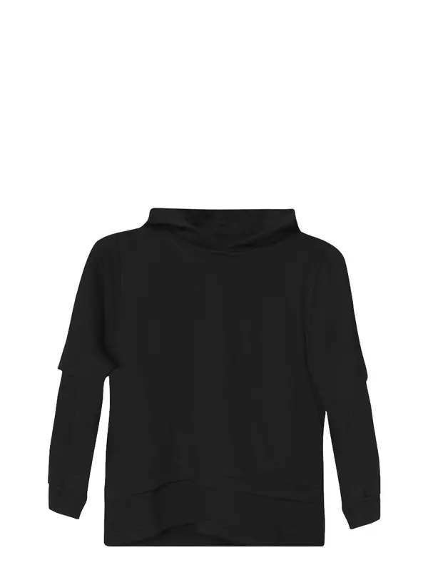 Rick Owens Hooded Sweatshirt - Black