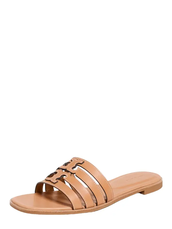 Tory Burch Ines Cage Slides - Camello / Camello