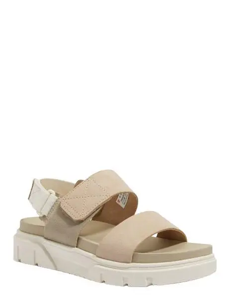 Timberland Greyfield Sandal - Light Beige Suede