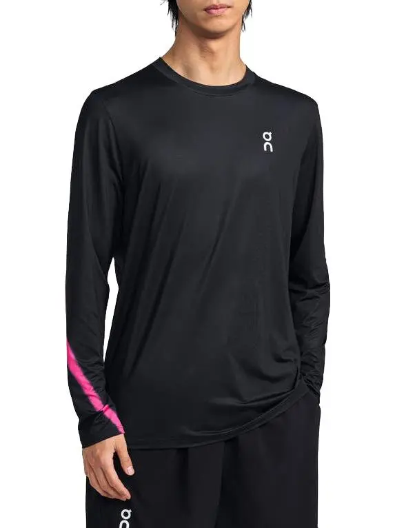 On Court Long Sleeve Top - Black