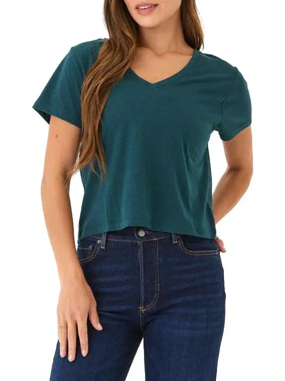 THREADS 4 THOUGHT Ada V-neck T-shirt - Serrano