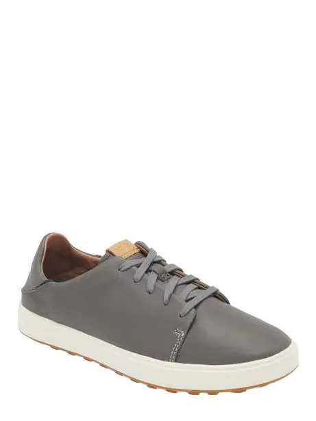 Olukai Wailea Waterproof Spikeless Golf Shoe - Stone St