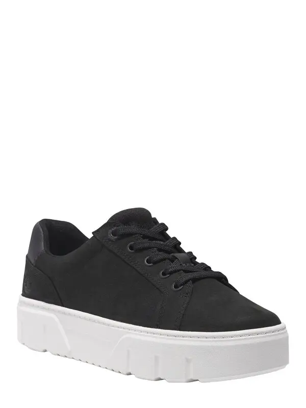 Timberland Laurel Court Platform Sneakers - Black Nubuck