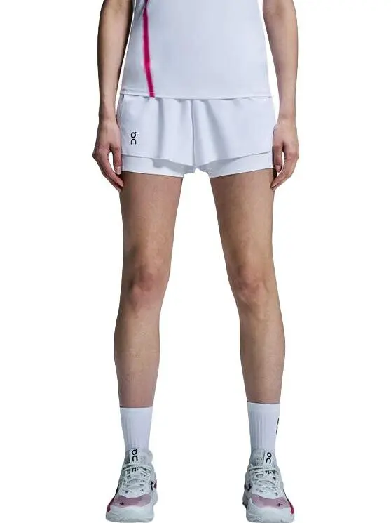 On Court 2-in-1 Tennis Shorts - White