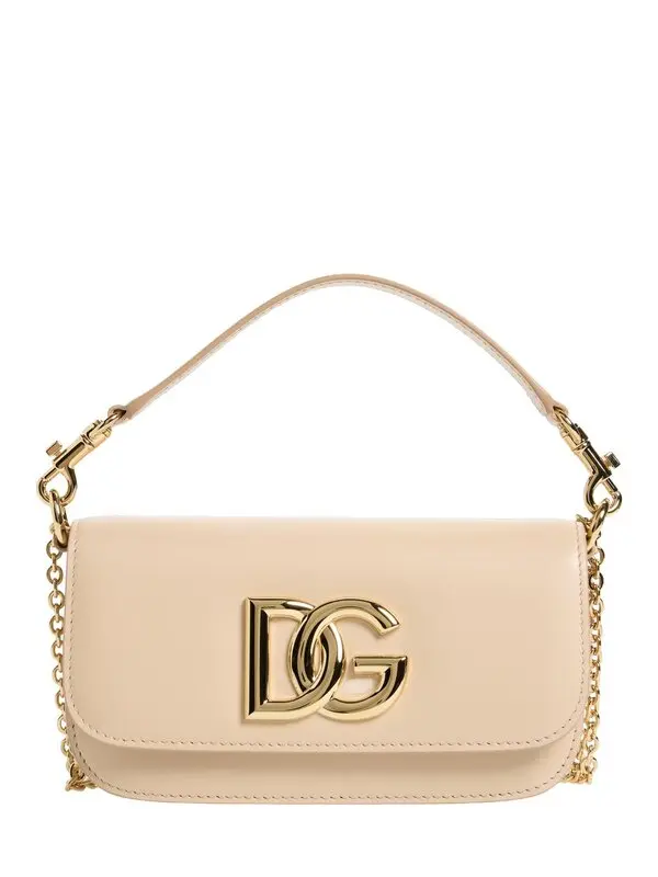 Dolce & Gabbana 3.5 Top Handle Bag - Light Pastel Beige