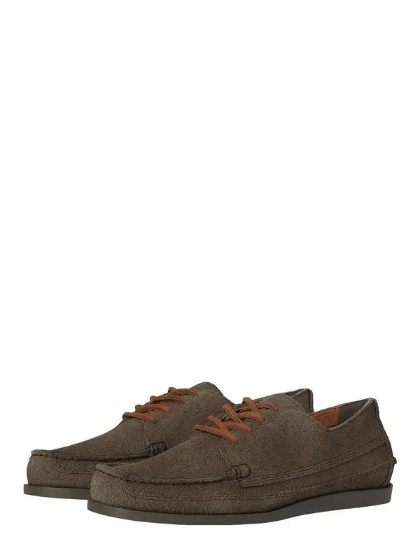 THE FRYE COMPANY Mason Field Moc Lace-up Boots Hickory - Gray