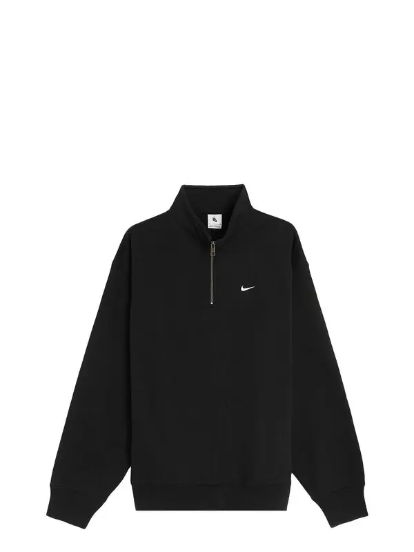 Nike Solo Half Zip Fleece - Black