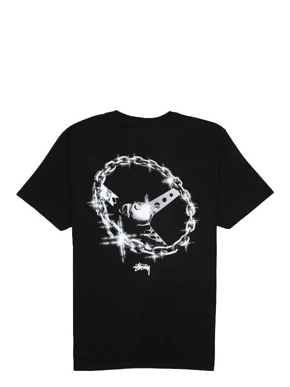 StÜssy Chainlink T-shirt - Black