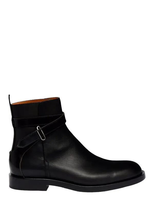 Off-White Paperclip Ankle Boots - Black