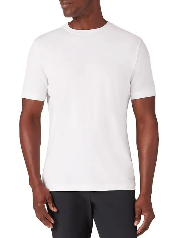Mizzen+main Knox Ss T-shirt - White Solid
