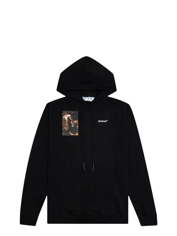 Off-White Caravaggio Lute Slim Hoodie - Black