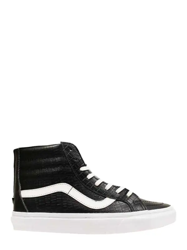VANS Sk8-hi Zip Ca 'croc Leather - Black