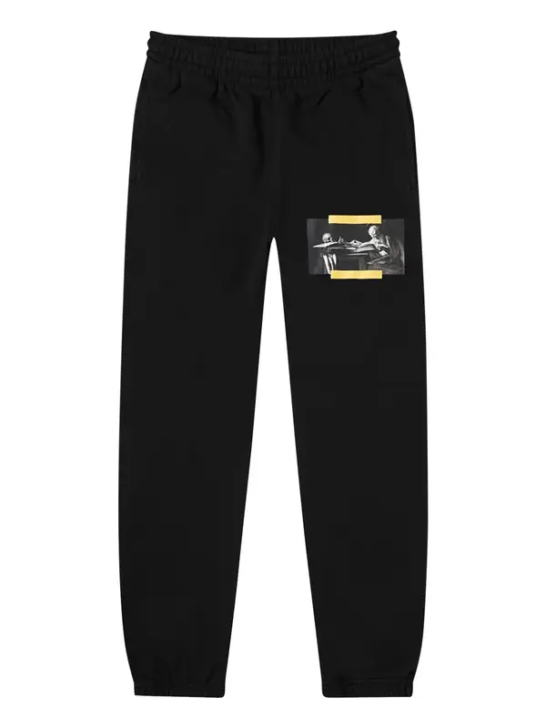 Off-White Carav Painting Slim Sweatpant /multicolor - Black