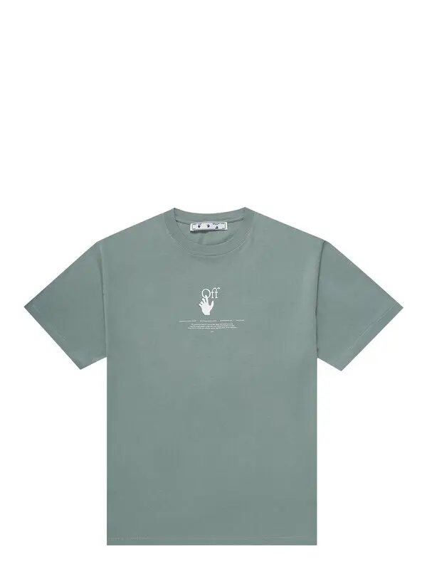 Off-White Logo T-shirt - Green