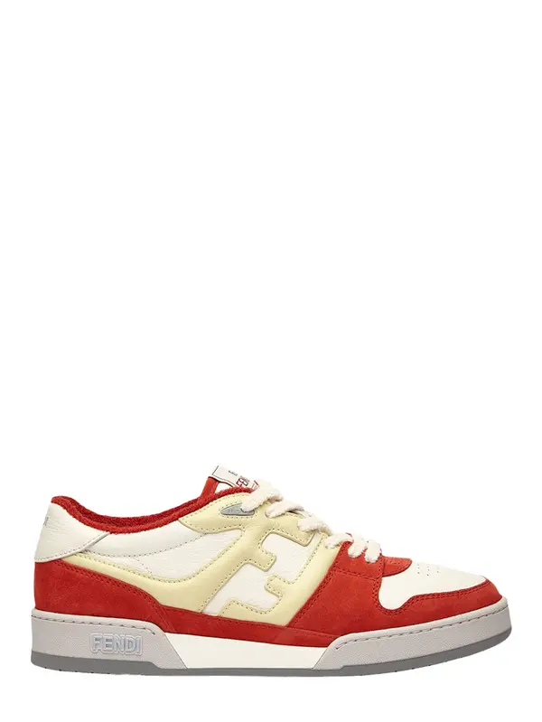 Fendi Match Sneakers - Red