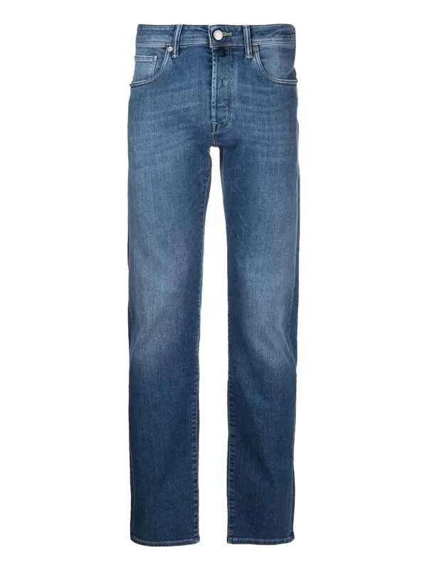 Incotex 5 Pocket Denim - Blue