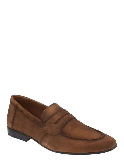 Nordstrom Knox Flexible Penny Loafer - Brown Bronze