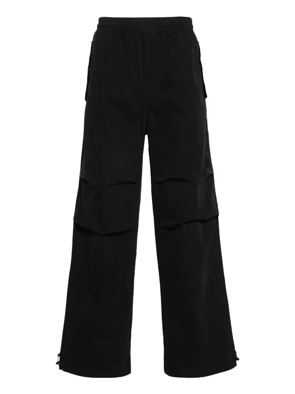 REPRESENT Parachute Baggy Trousers - Black