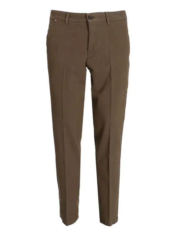 BOSS Kaiton Straight-leg Trousers - Brown