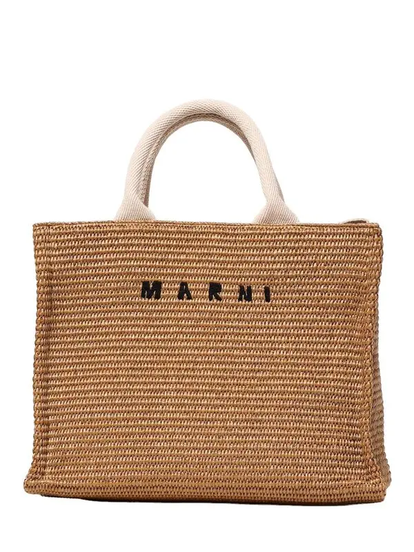 Marni Woven Tote Bag - Natural