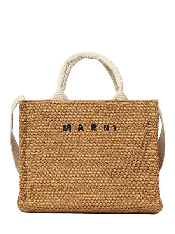 Marni Woven Tote Bag - Natural