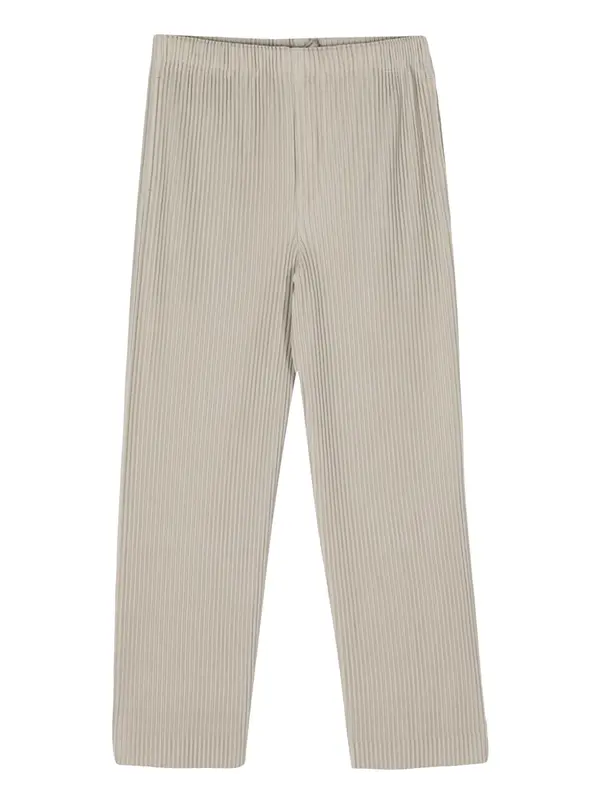 Issey Miyake Mc March Pleated Trousers - Neutrals