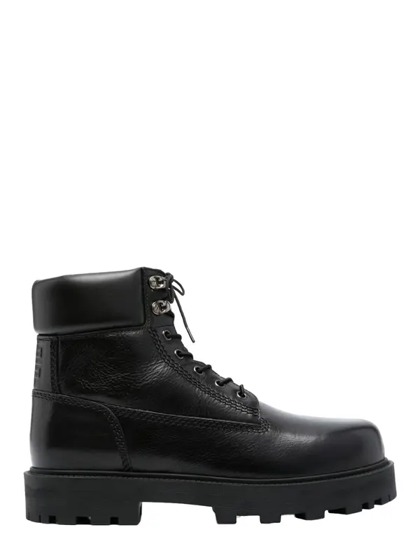 Givenchy 4g-motif Ankle Boots - Black