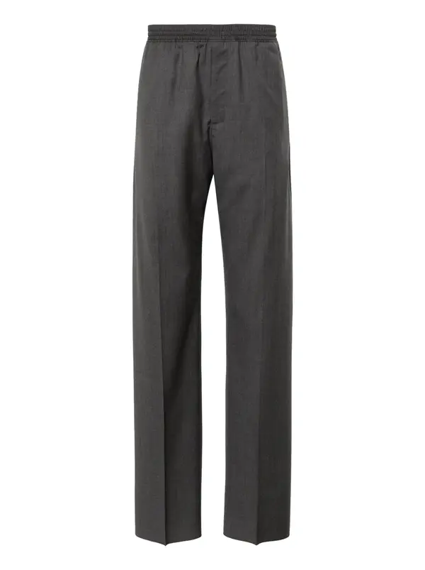 Givenchy Drawstring Straight Trousers - Grey