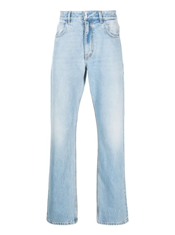 Givenchy Mid-rise Loose-fit Jeans - Blue