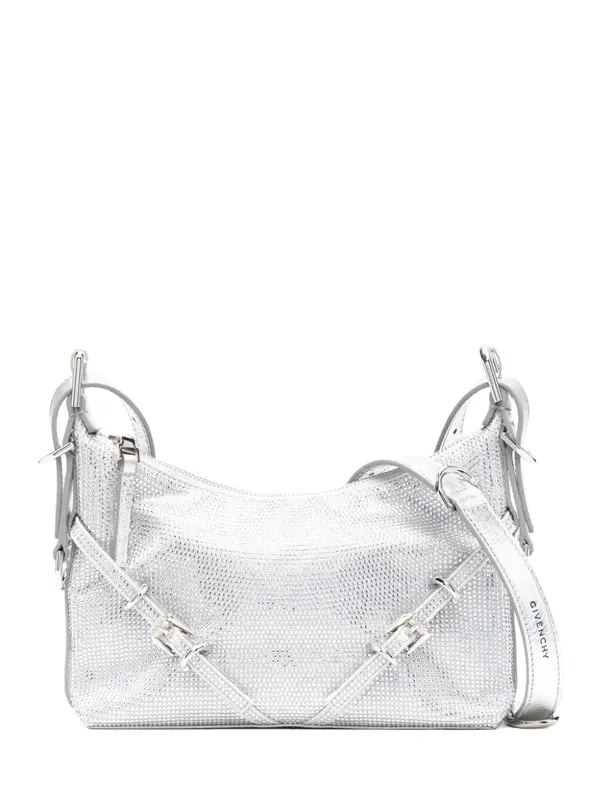 Givenchy Mini Voyou Crossbody Bag - Silver