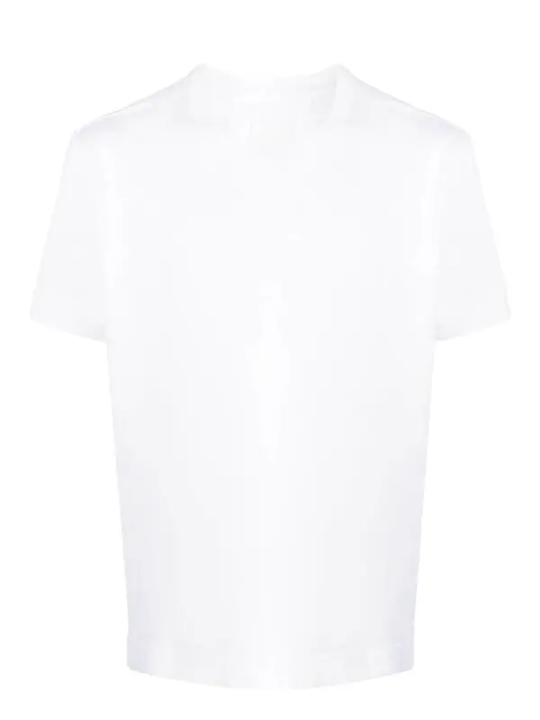 Givenchy 4g-embroidered Cotton T-shirt - White