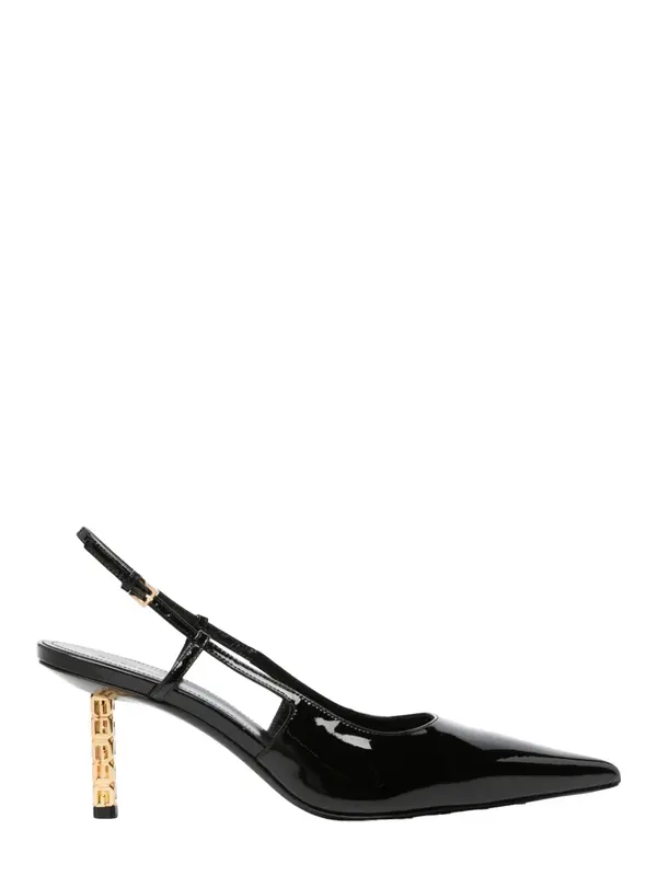 Givenchy G Cube 80mm Patent-leather Pumps - Black