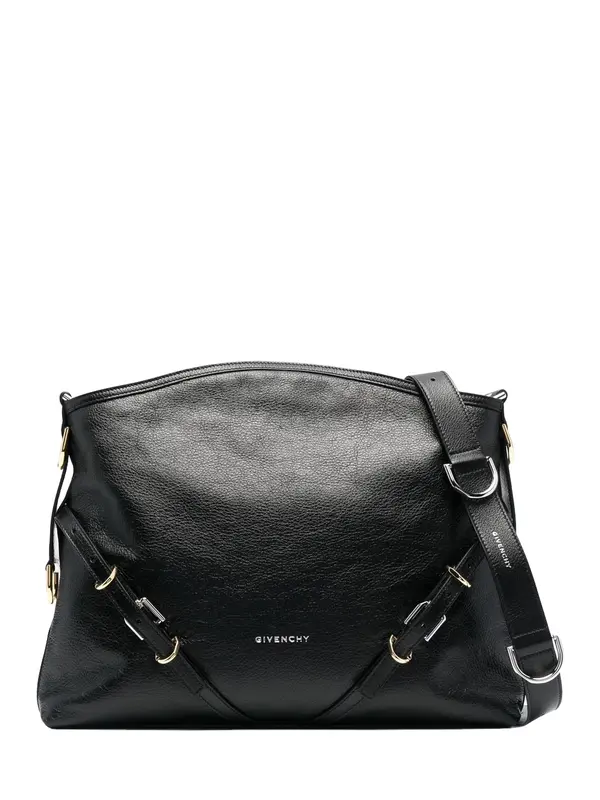 Givenchy Grained-leather Shoulder Bag - Black