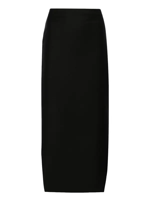 Givenchy Asymmetric Pencil Skirt - Black