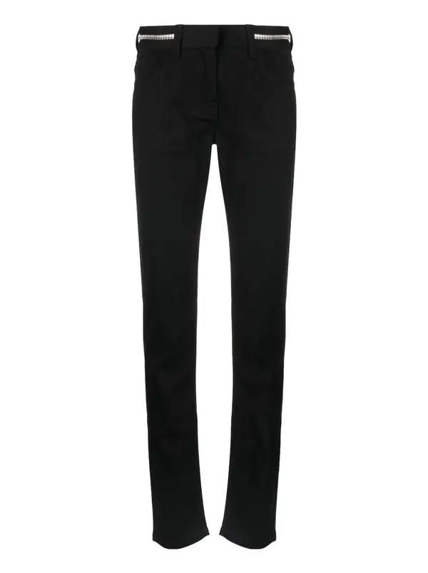 Givenchy Embellished Skinny Jeans - Black