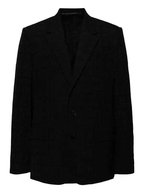 Givenchy Single-breasted Blazer - Black