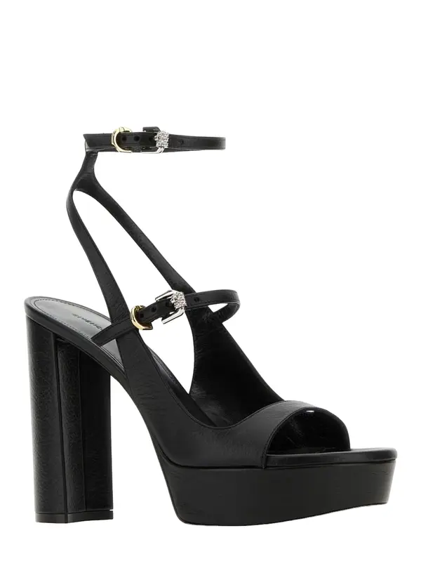 Givenchy Voyou 115mm Platform Sandals - Black