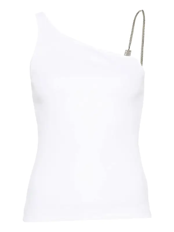Givenchy 4g-motif Asymmetric Top - White